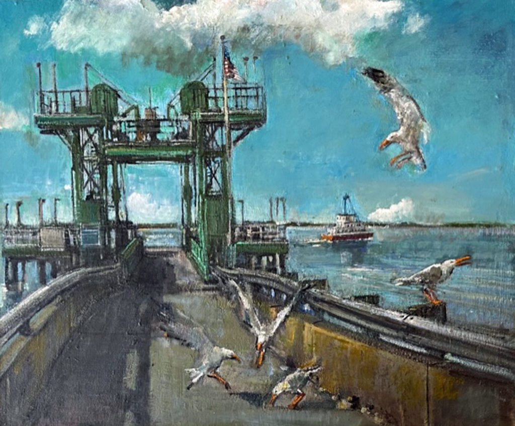 Nancy Morgan Barnes_Lincolnville Ferry Station - Blue Hill Public Library