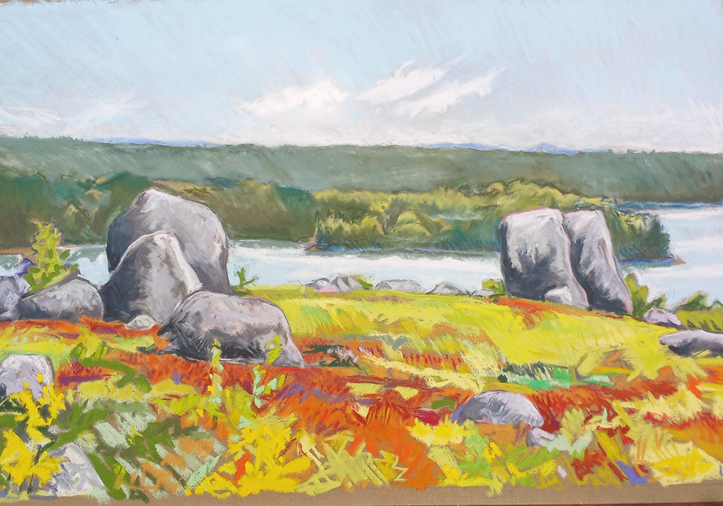 Grandfather_Rocks-Lawrence_Moffett - Blue Hill Public Library