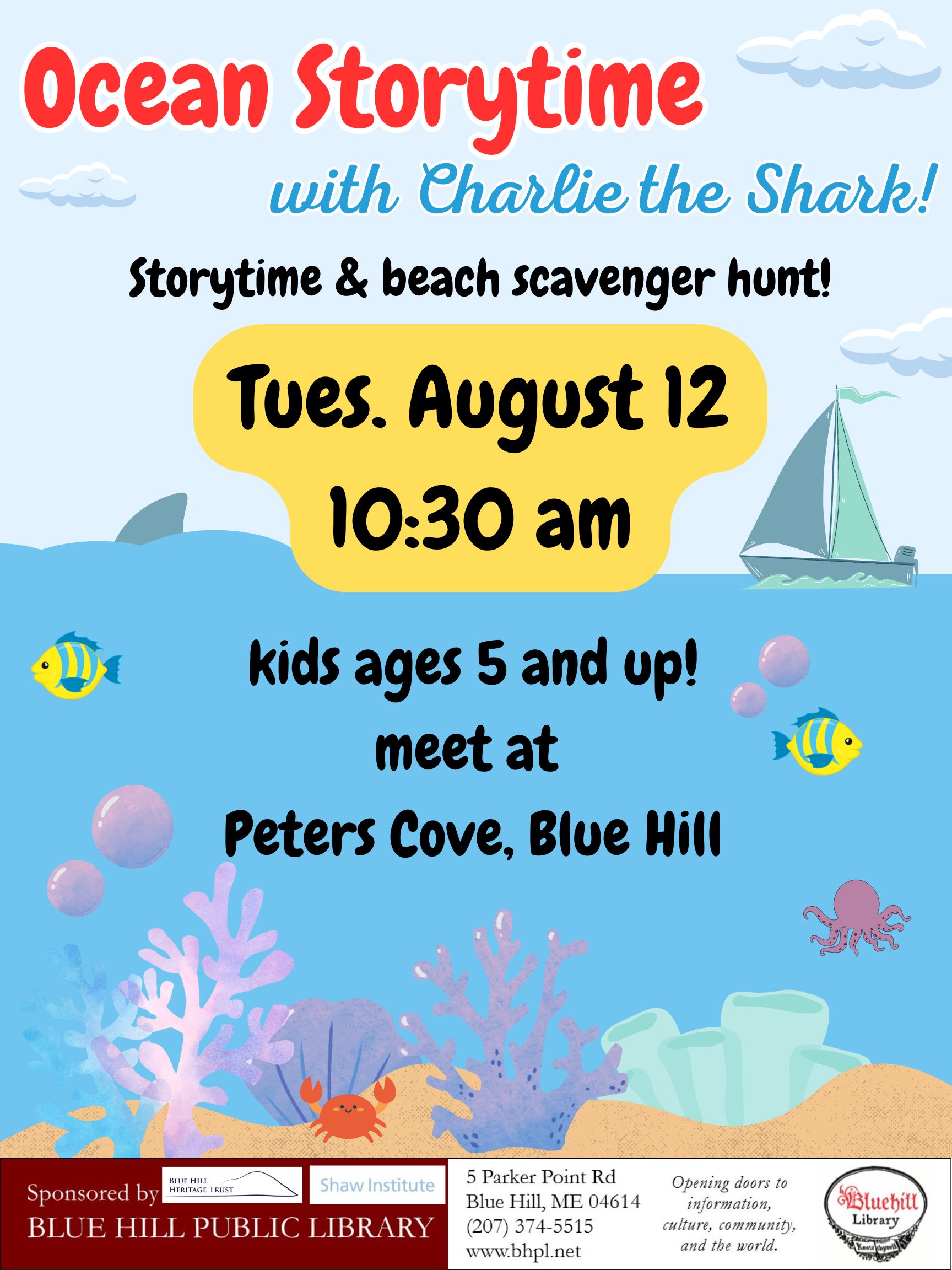 Ocean_Storytime_2025 - Blue Hill Public Library